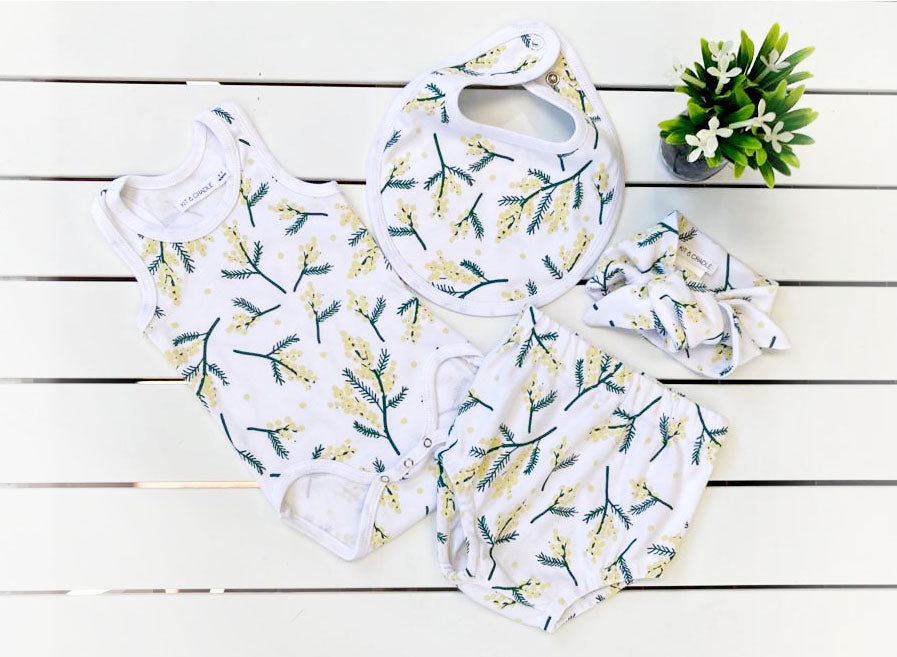 Australian Print Baby Clothes – Kit & Cradle